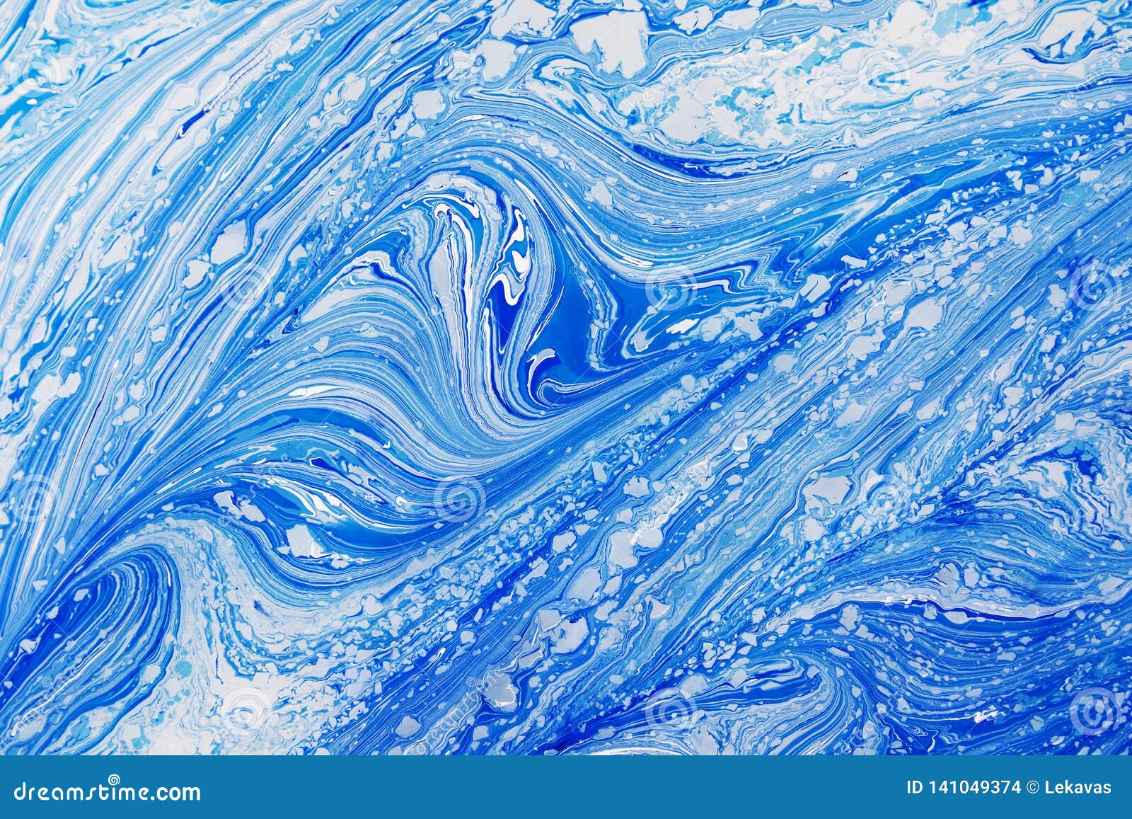 Abstract Beautiful Blue Marble Pattern. Stock Photo - Image of fabulous ...
