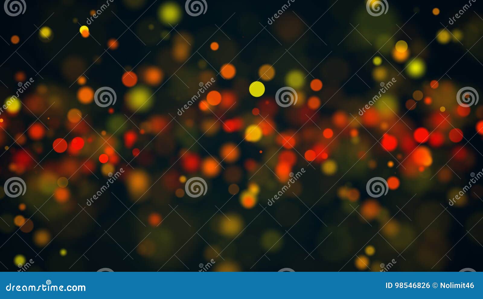 Abstract Beautiful Bokeh Background. Digital Bacdrop Stock Photo ...