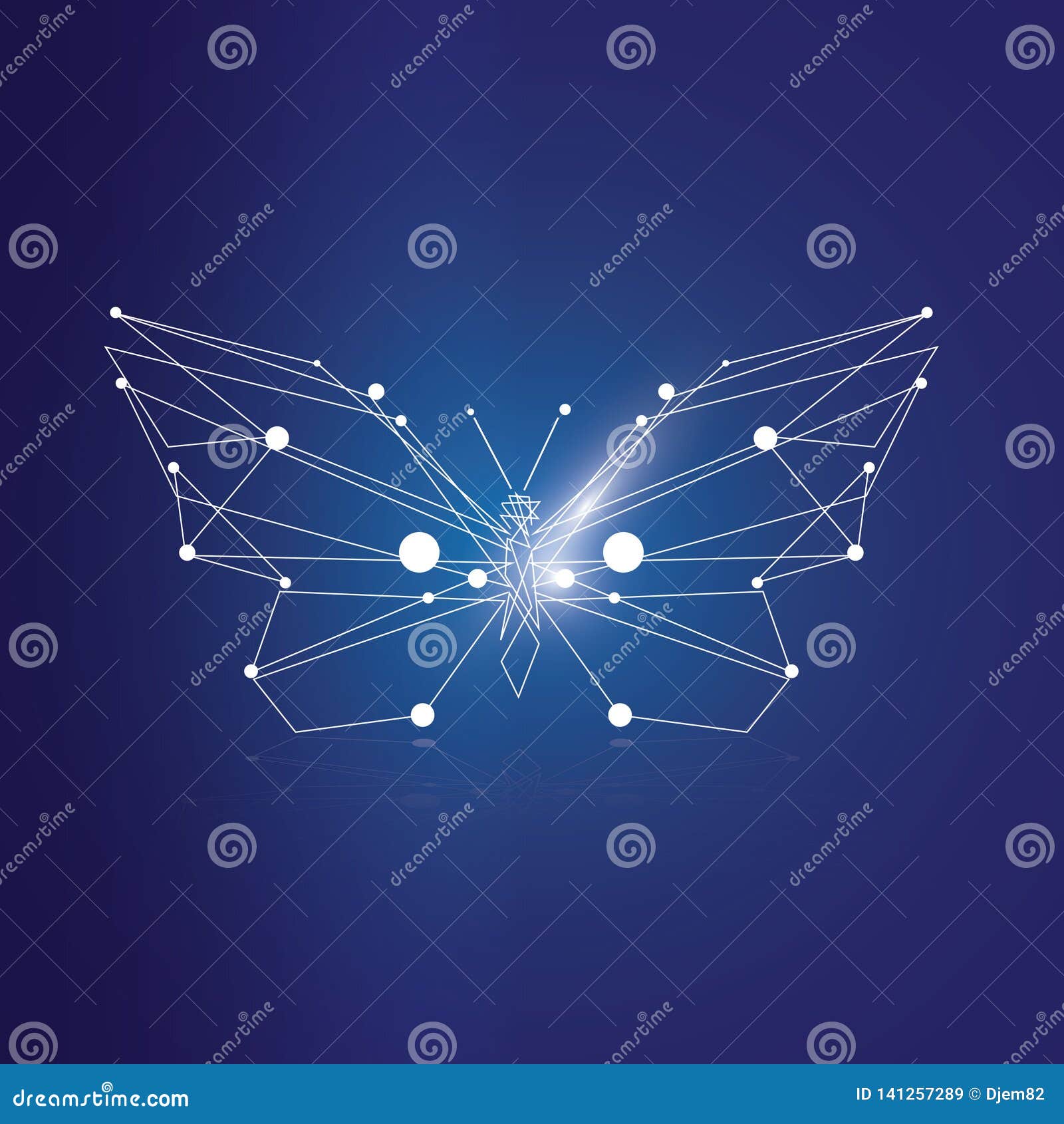 Abstract Beautiful Butterfly Stock Vector - Illustration of animal ...