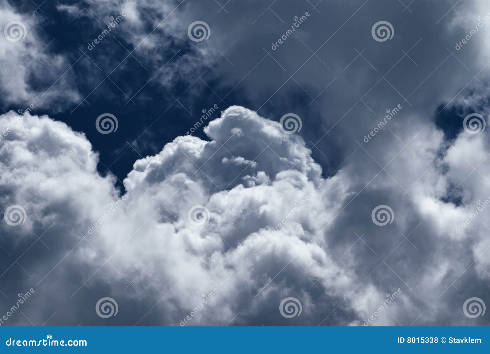 Abstract Beautiful Cloudscape Background Stock Photo - Image of idyllic ...