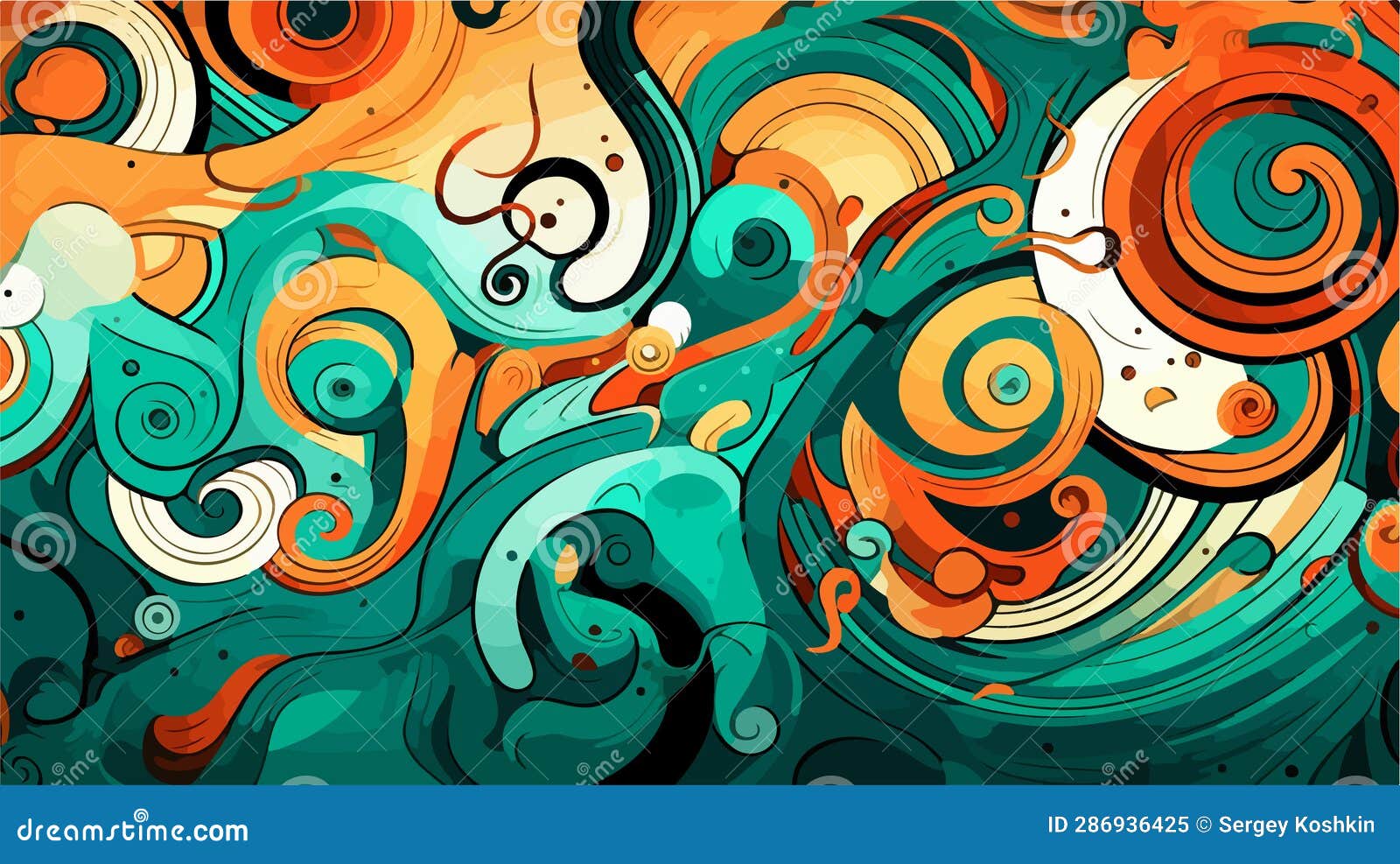 Abstract Beautiful Colored Celtic Vector Patterns. Seamless Celtic Knot ...