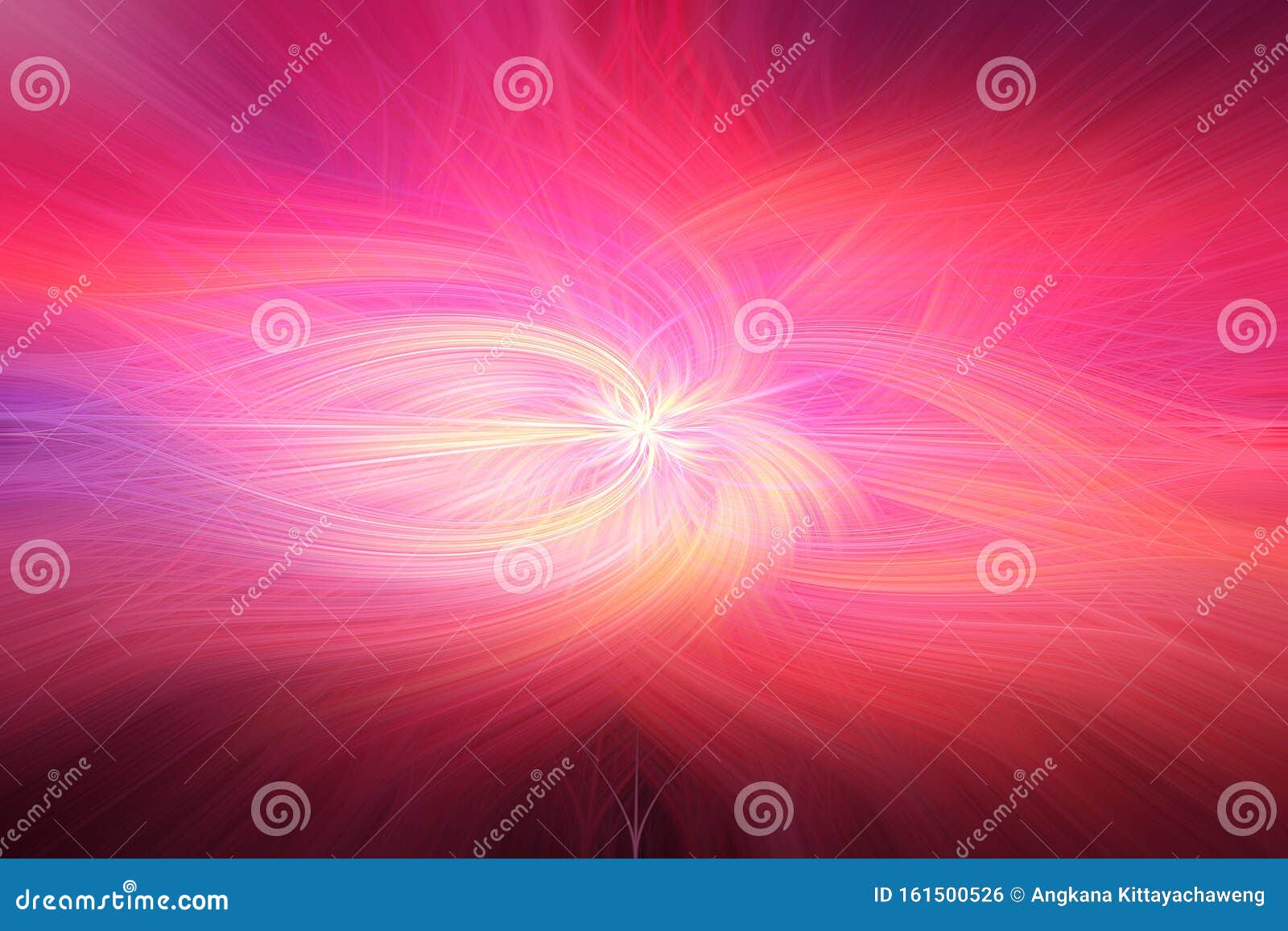 Abstract Beautiful Colorful Twisted Light Fibers Effect. Stock Photo ...