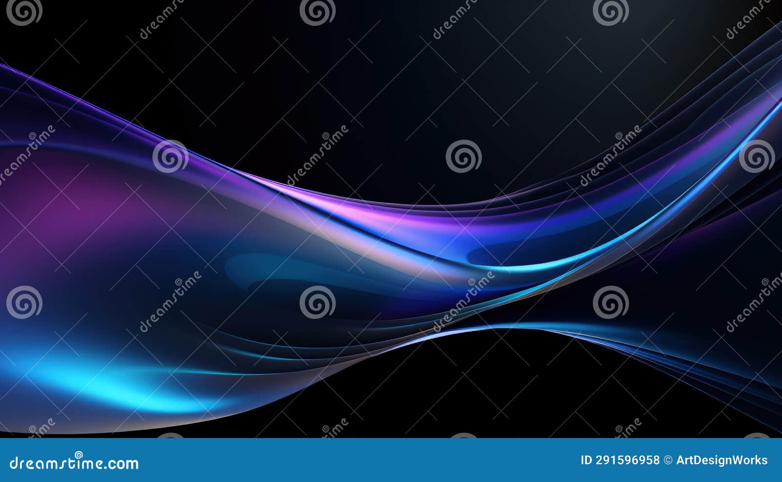 Abstract Beautiful Elegant Waves of Flame Dynamic Background Stock ...
