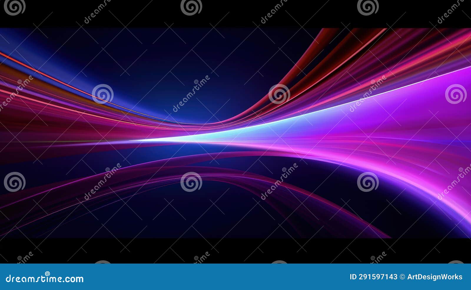 Abstract Beautiful Flame Dynamic Waves Background Stock Illustration ...
