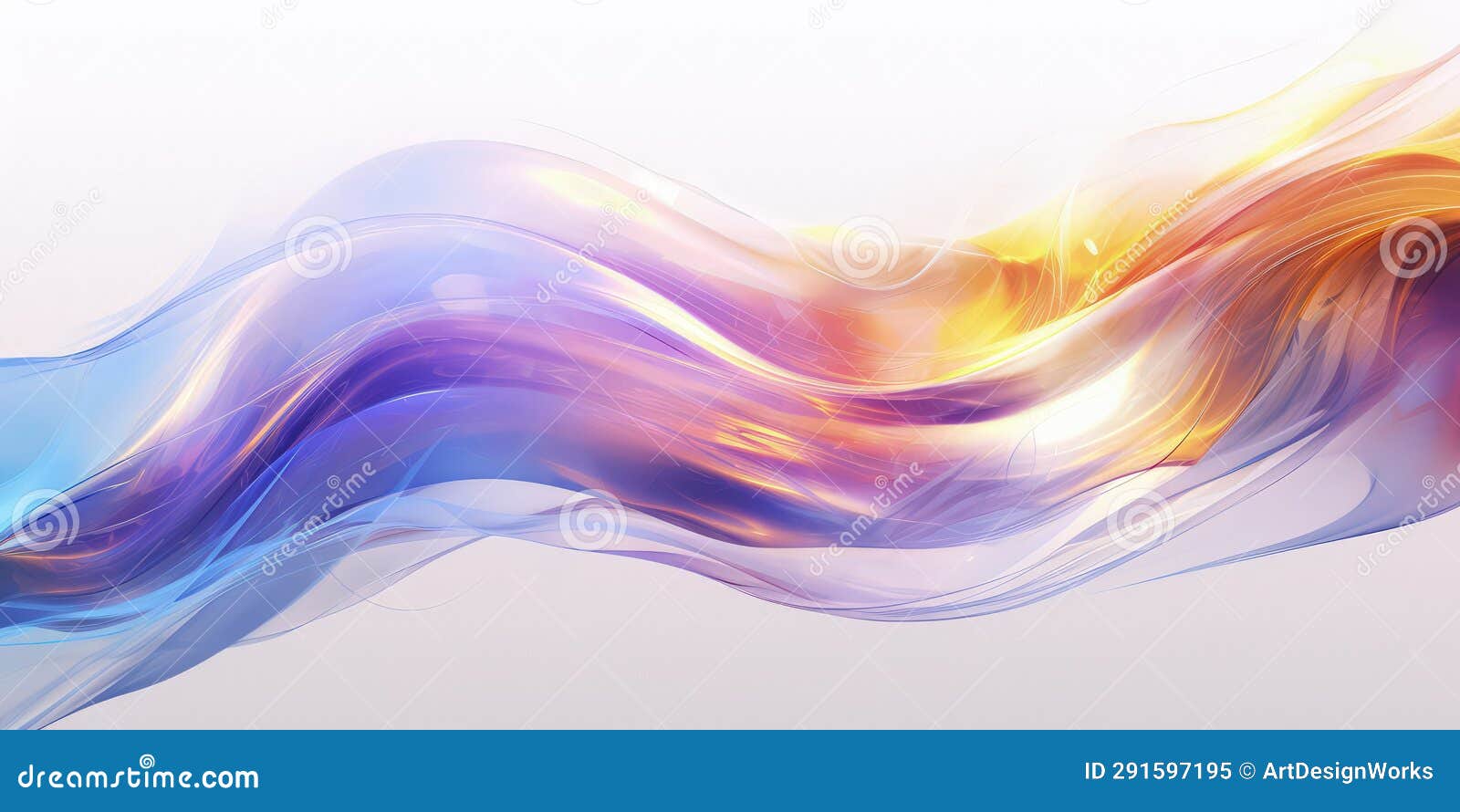 Abstract Beautiful Flame Dynamic Waves Background Stock Illustration ...
