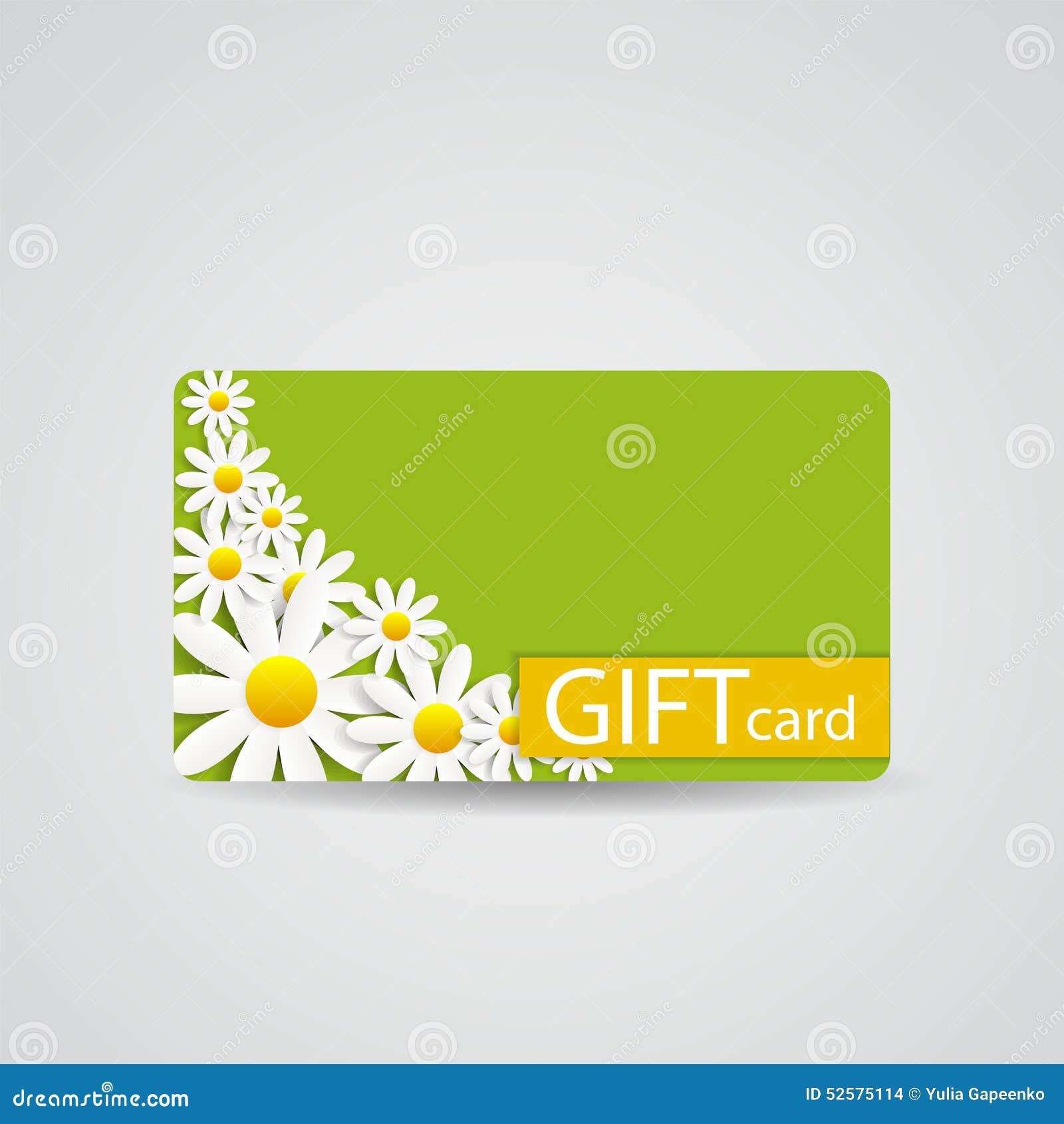 Abstract Beautiful Gift Card Design, Vector Stock Vector - Illustration ...