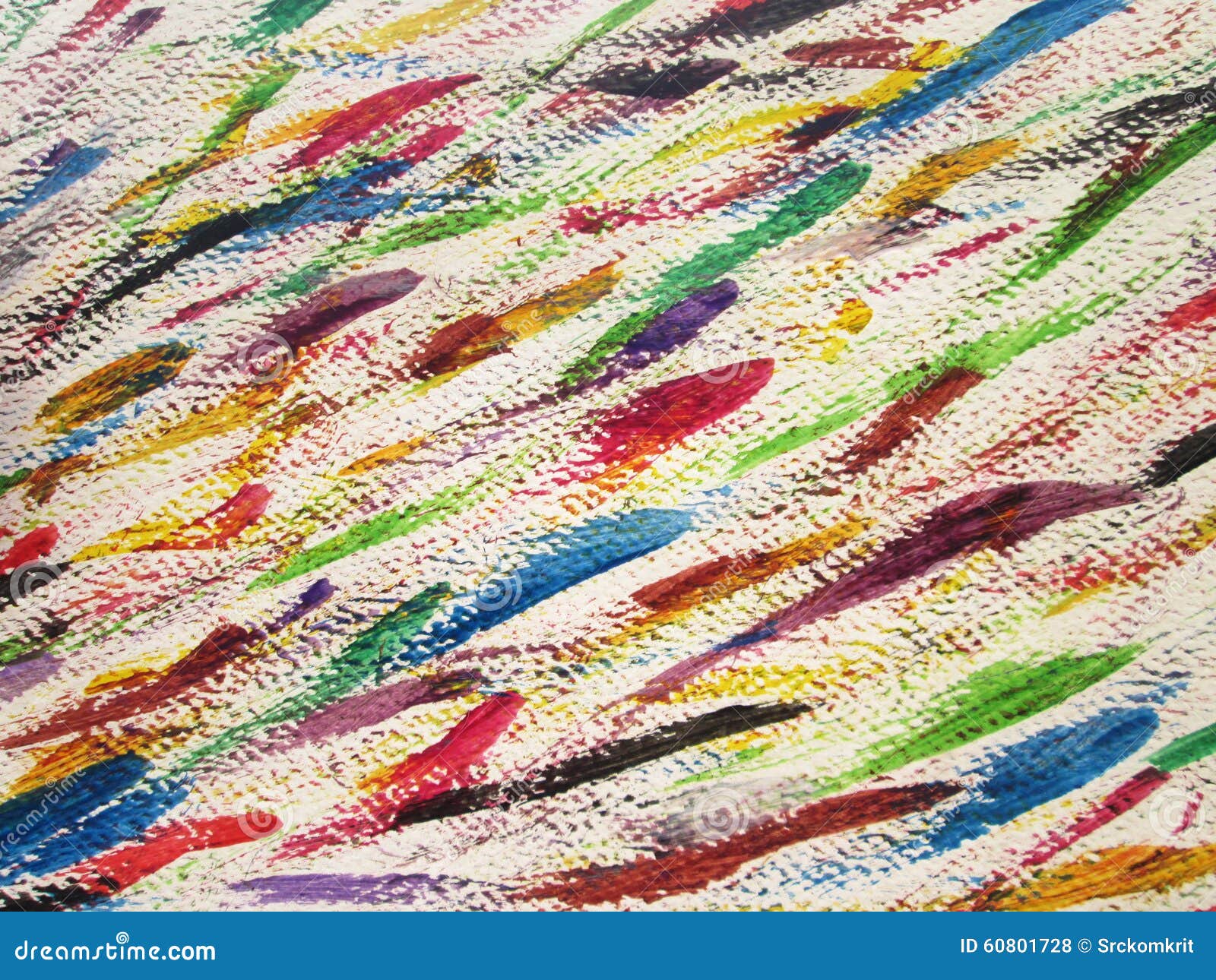 Abstract Beautiful Paint with Vibrant Colors on Paper Background Stock ...