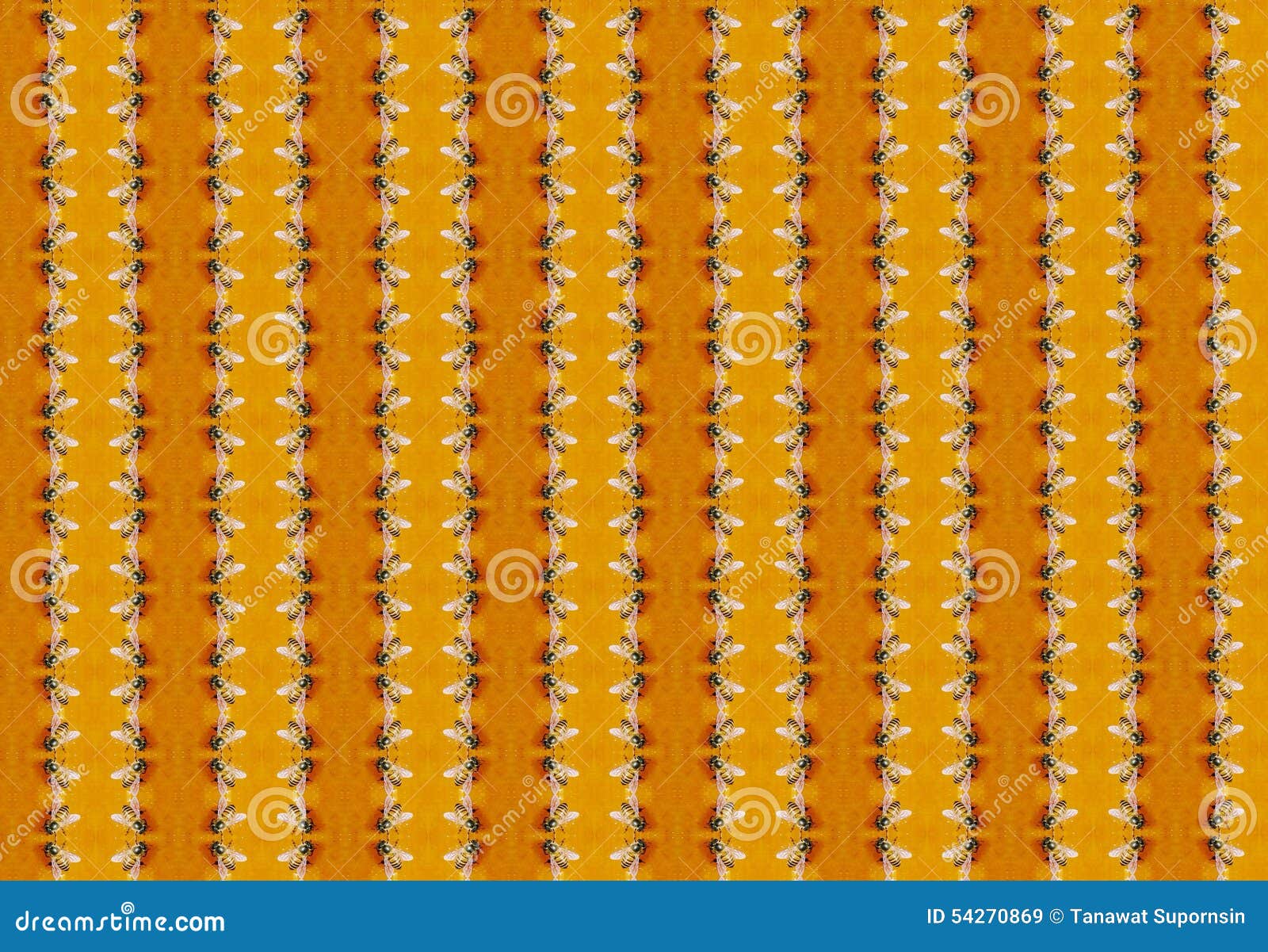 Abstract Bee Pattern Wallpaper. Stock Image - Image of line, orange ...