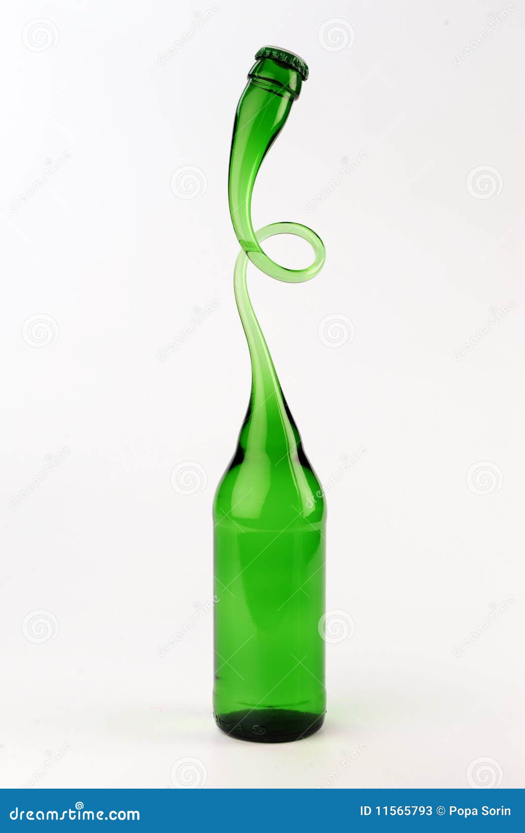 Abstract beer bottle stock image. Image of bright, light - 11565793