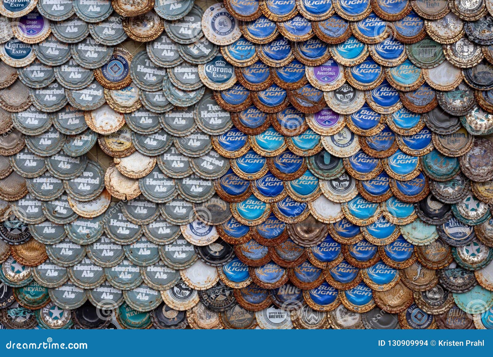 Abstract Beer Bottle Cap Background in Fishscale Pattern Editorial ...