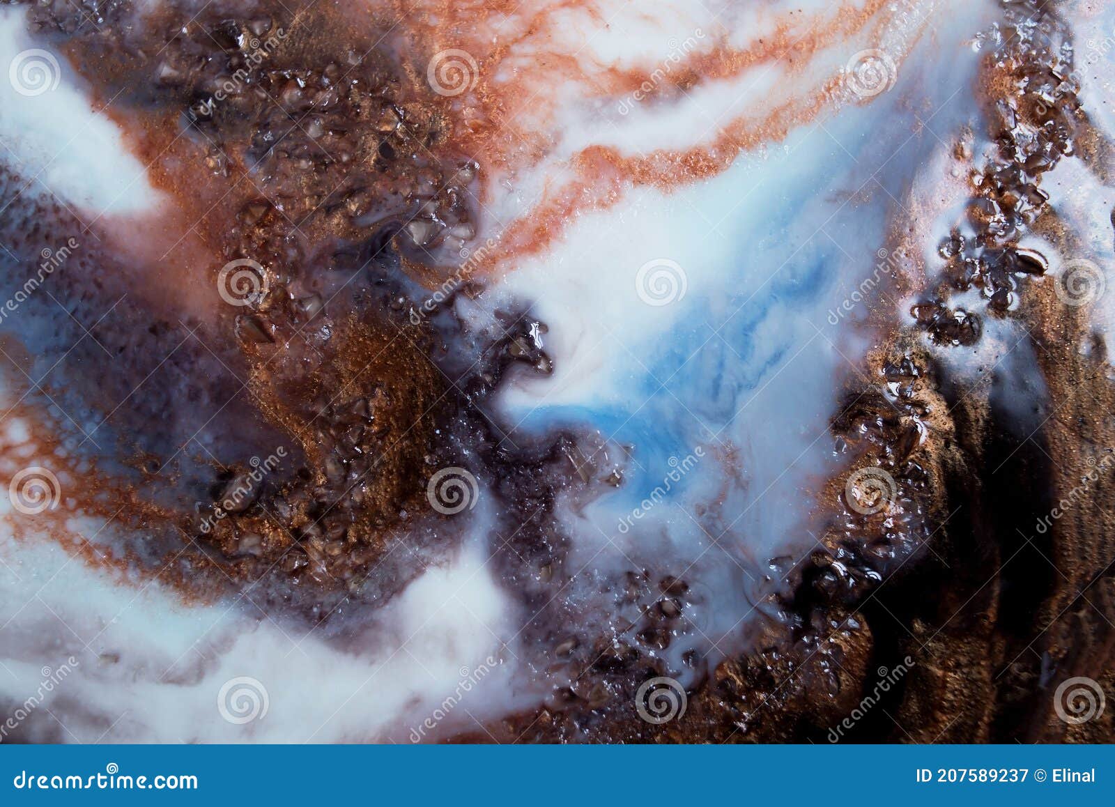 Abstract Beige Background Resin Art Background. Paint Stock Image ...