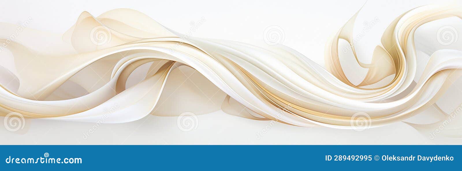 Abstract Beige Background with Smooth Waves for Website Header Design ...