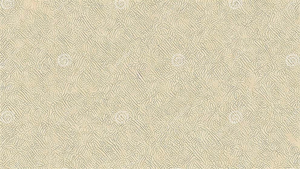 Abstract Beige Pattern: Intricate Network of Lines Stock Illustration ...