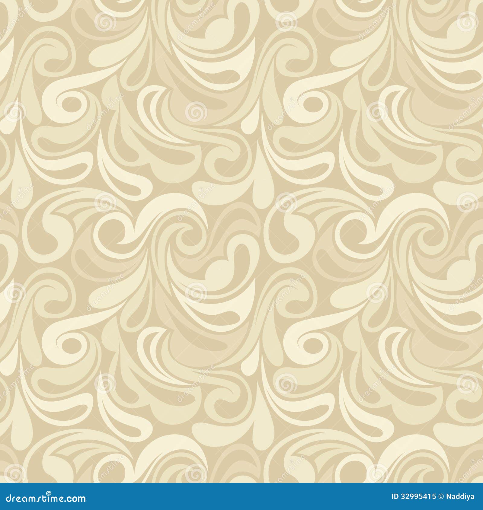 Abstract Beige Seamless Pattern. Stock Vector - Illustration of pastel ...