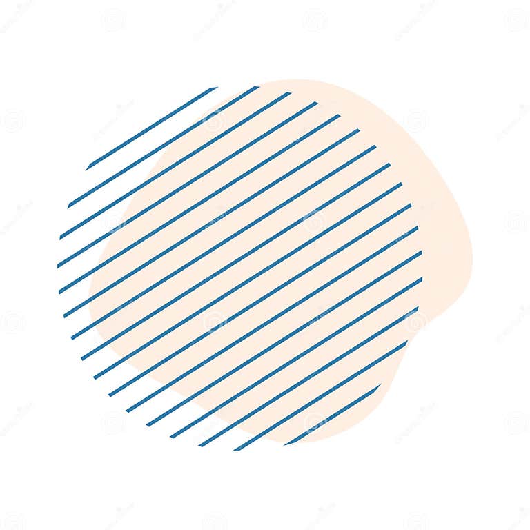 Abstract Beige Spot on a White Background Stock Vector - Illustration ...