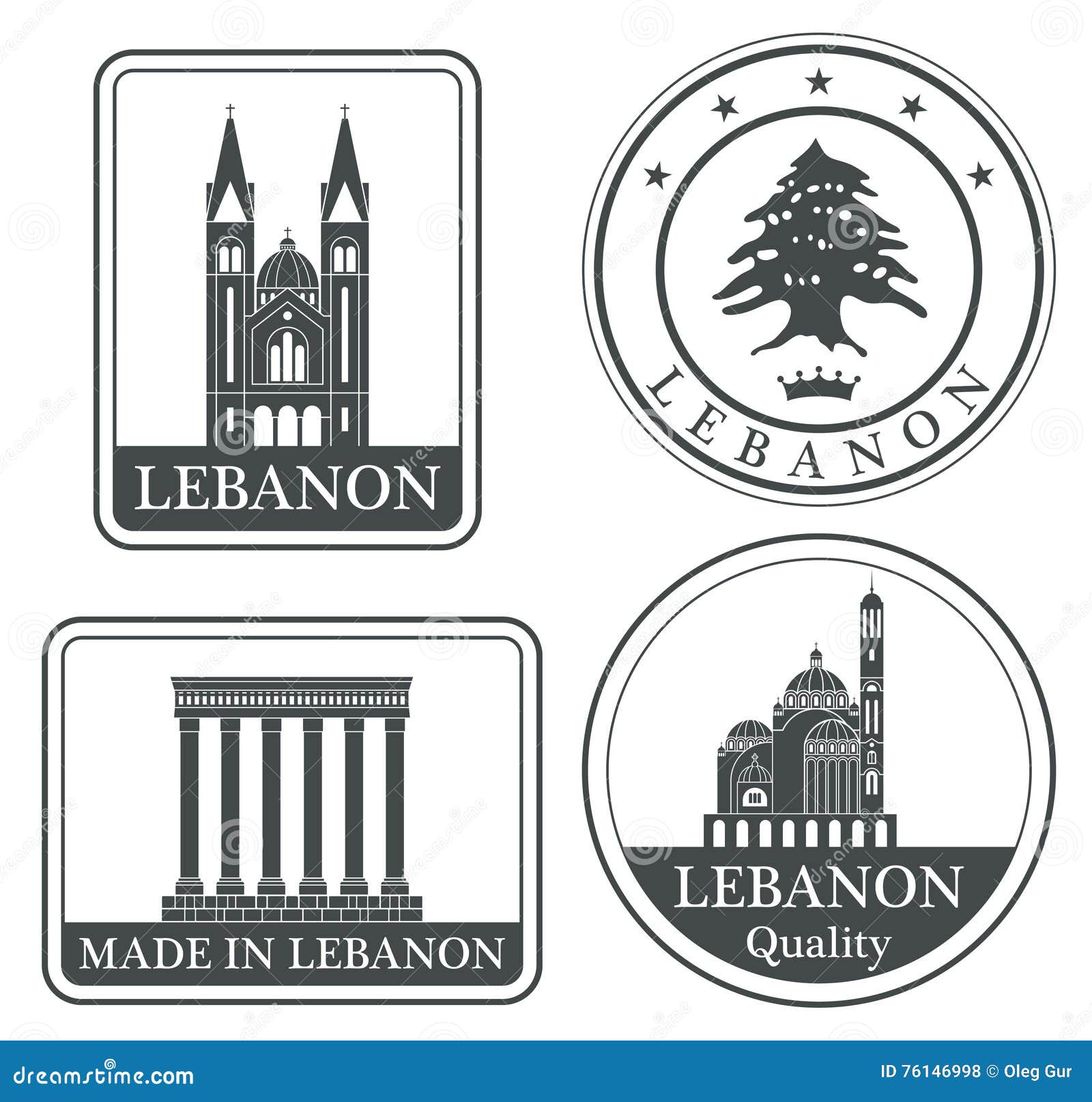 Abstract Beirut stock vector. Illustration of building - 76146998