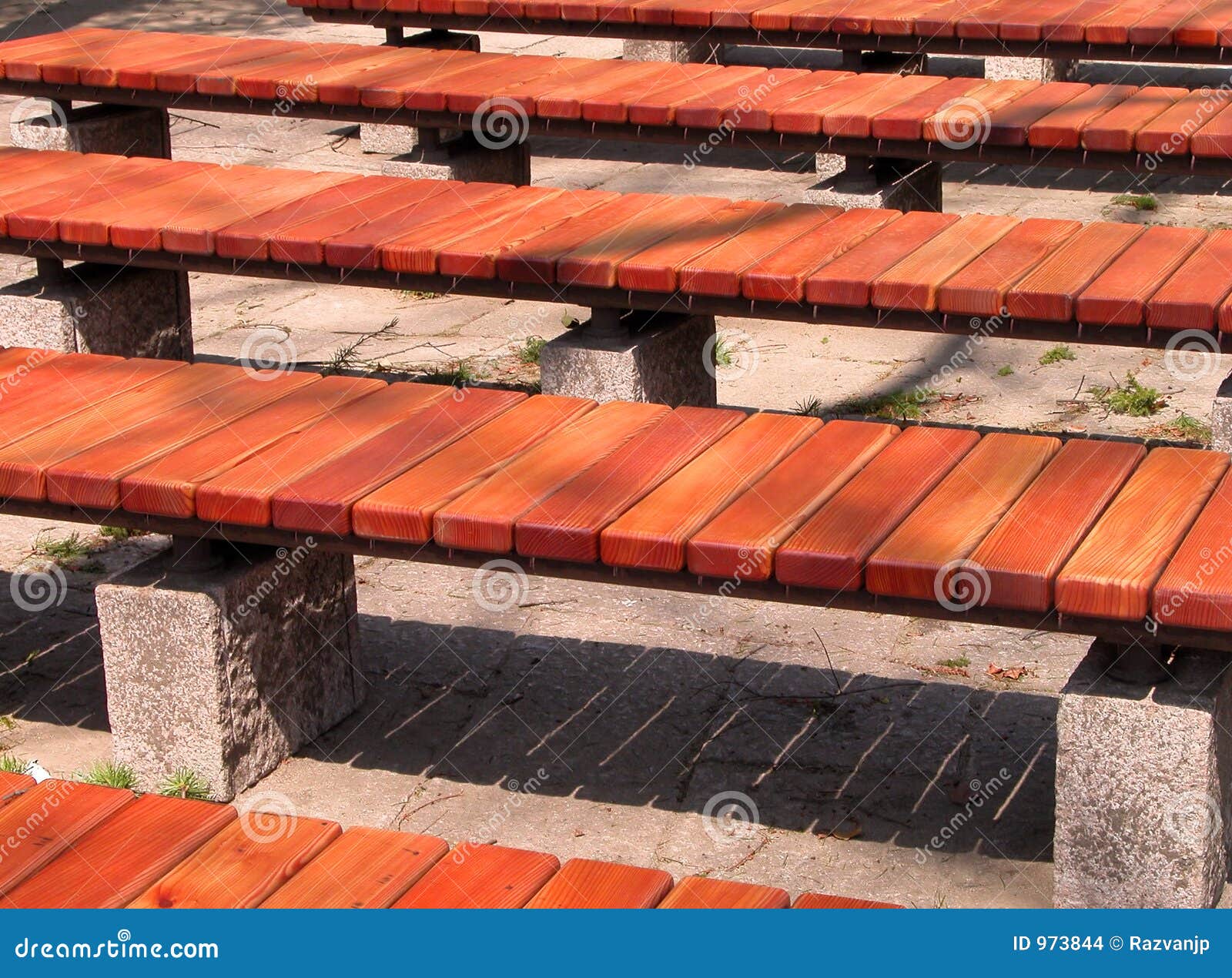 Abstract benches stock photo. Image of benches, amphitheater - 973844