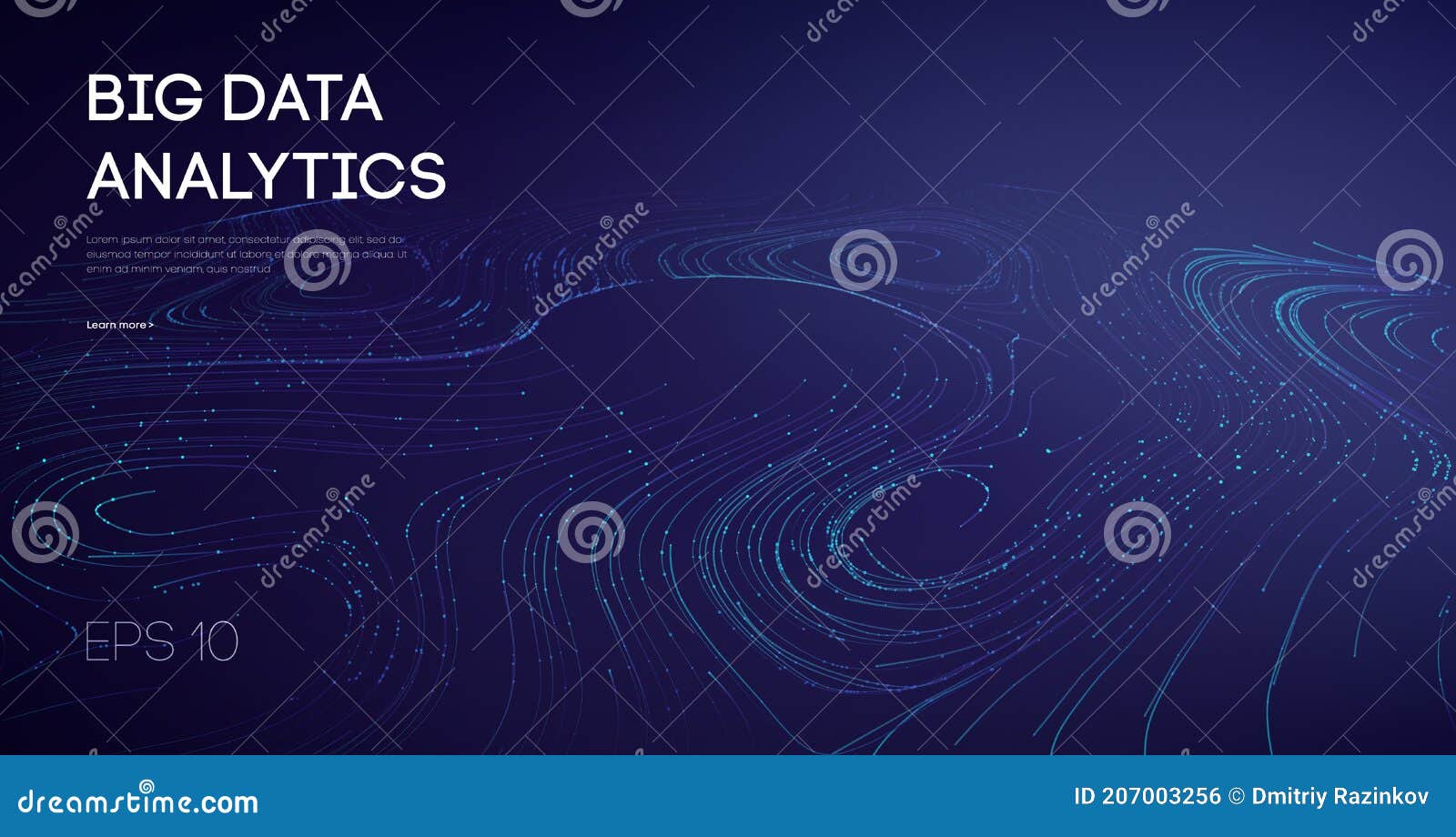 Abstract Big Data Flow Background. Software Code Agile Industrial ...