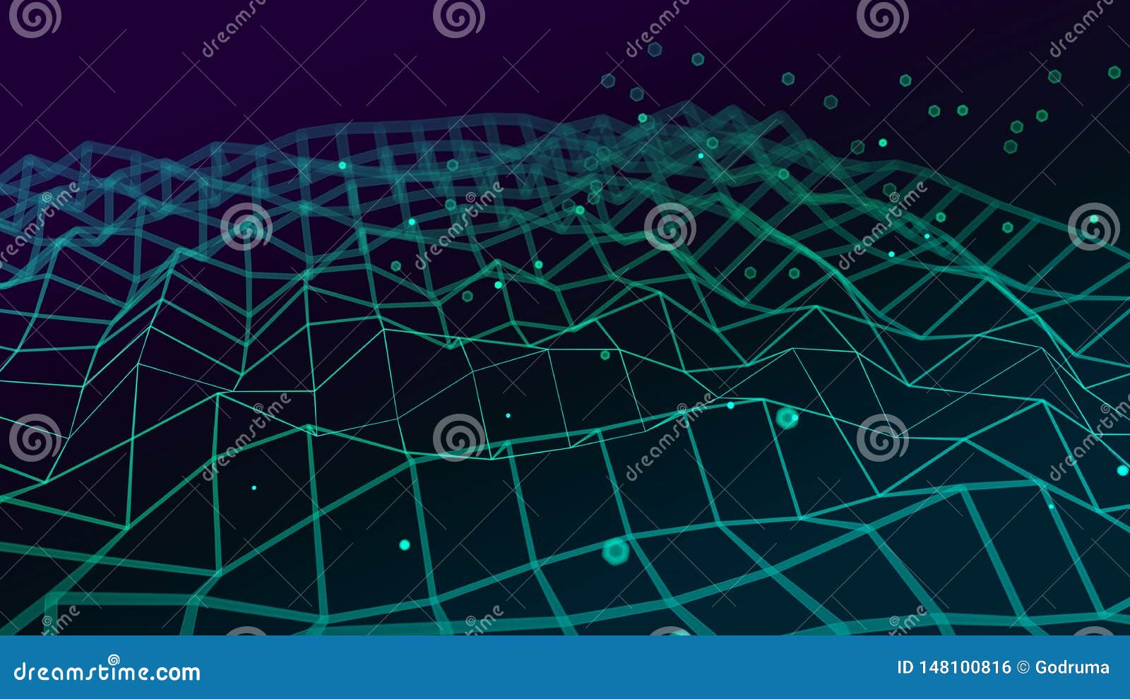 Abstract Big Data Futuristic Light Wallpaper Background Design. Science ...