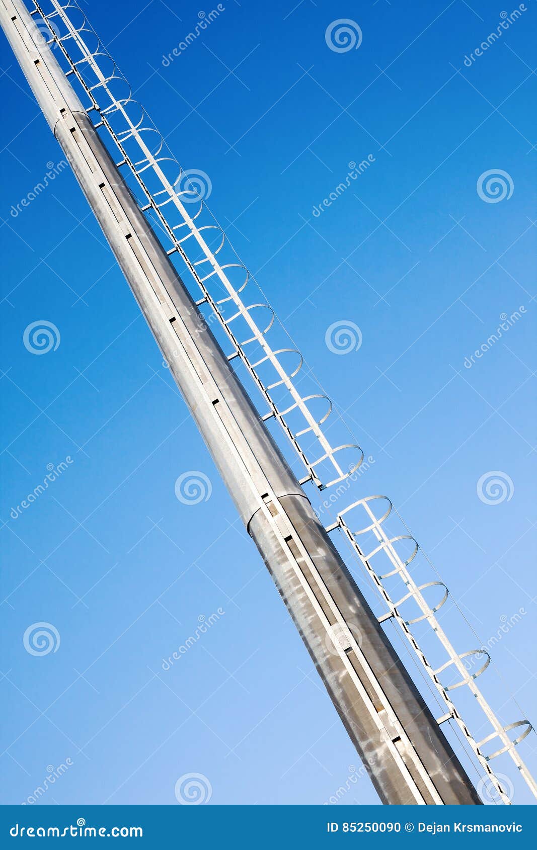 Abstract of Big Ladders stock photo. Image of blue, metal - 85250090