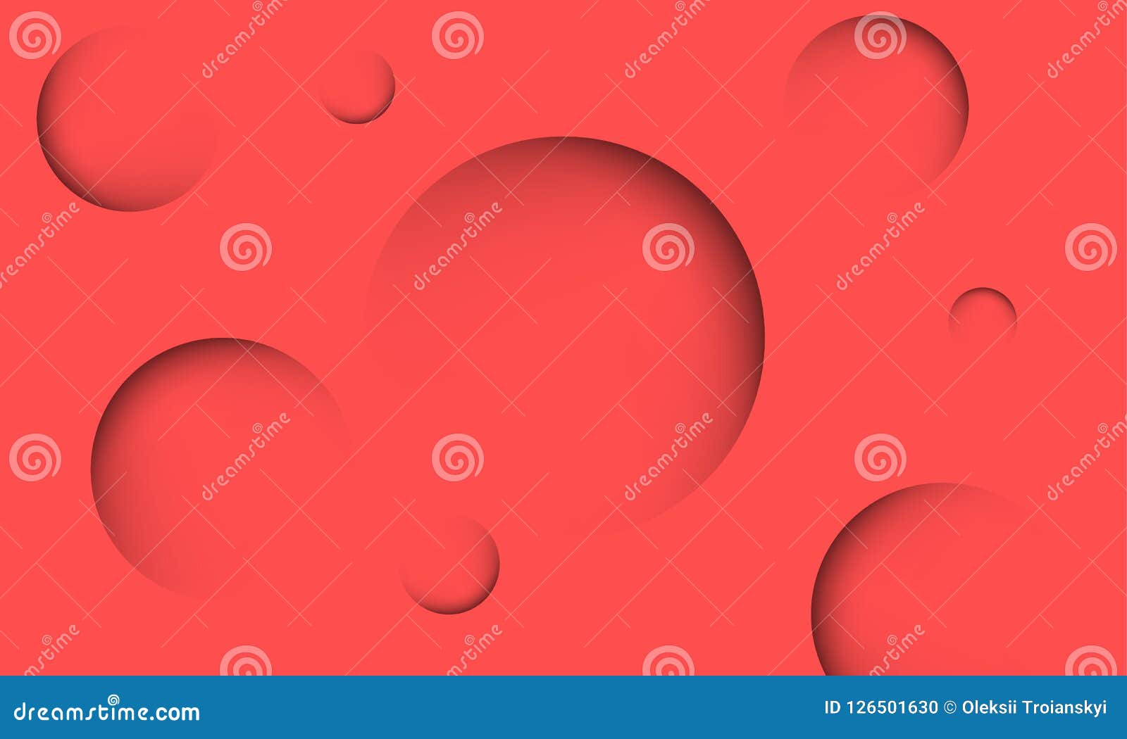 Abstract Big Round Hole Pattern. Stock Vector - Illustration of design ...