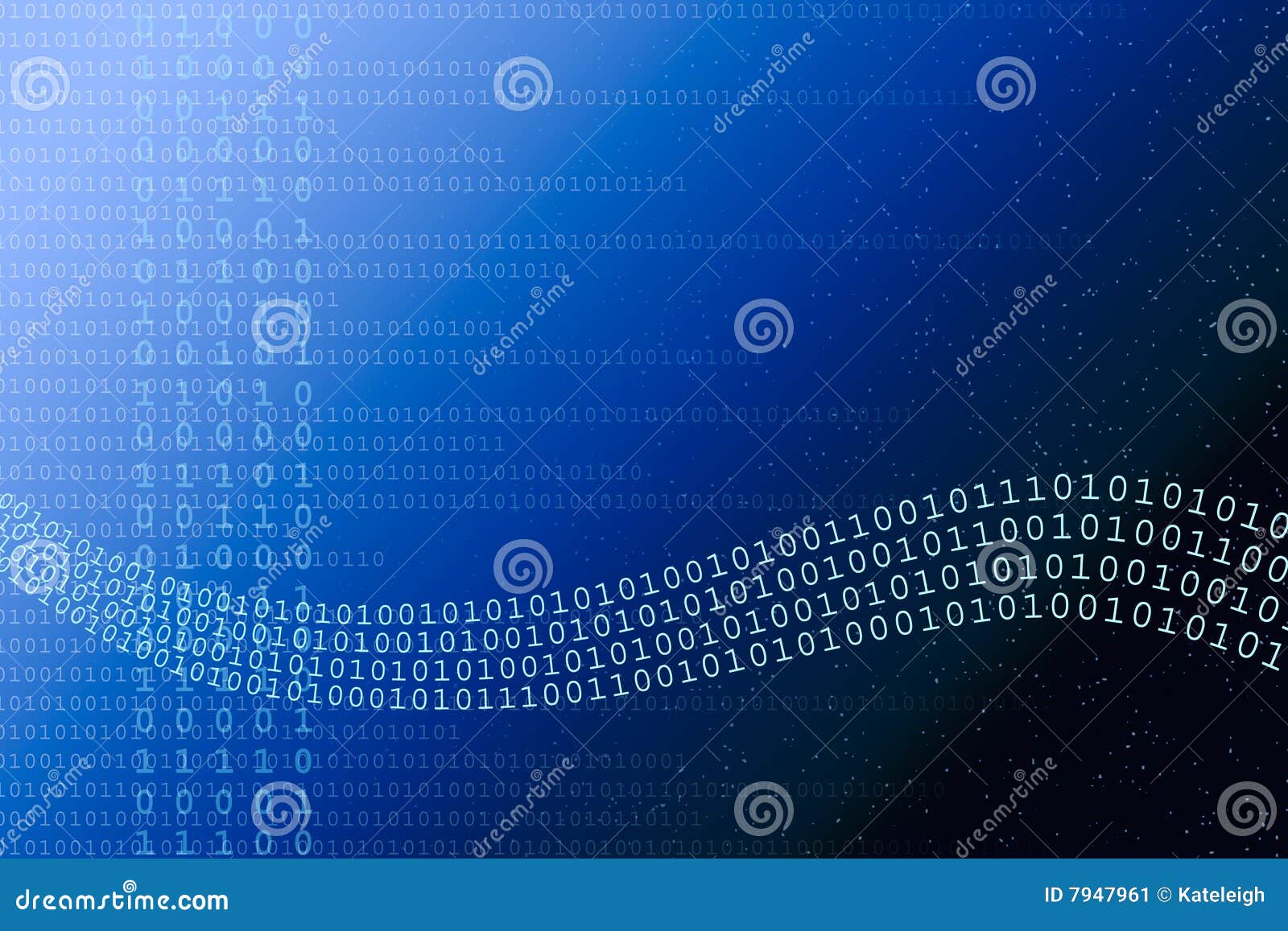 Abstract Binary Background Stock Illustration Illustration Of Stary