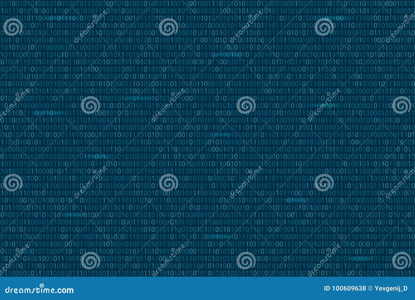 Abstract Binary Code Background Digital Technology Wallpaper Stock Vector Illustration Of