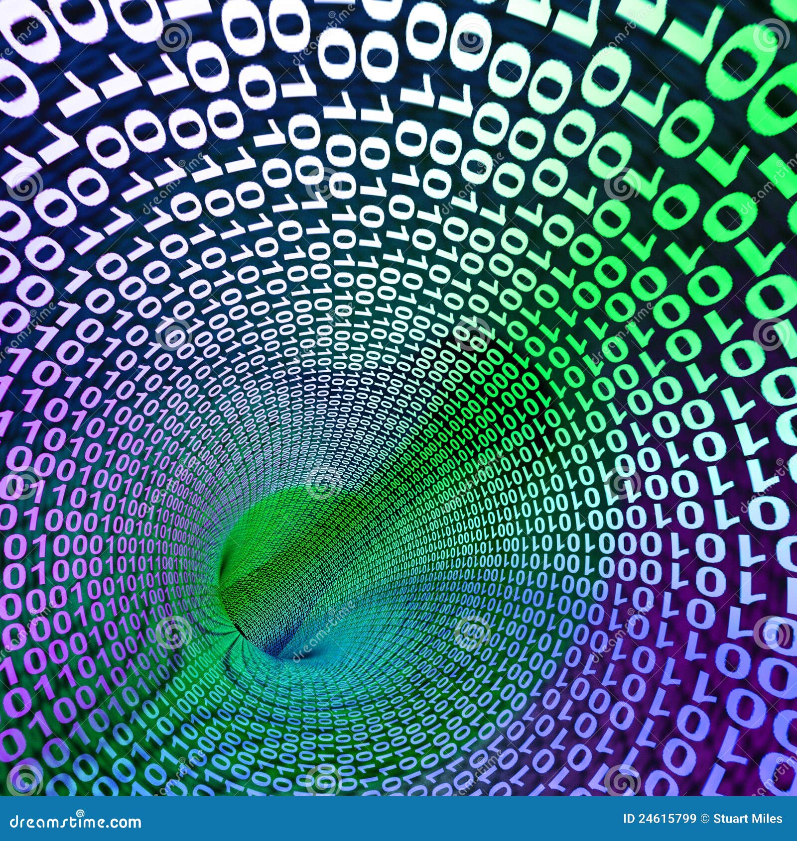 Abstract Binary Code Lighted Tunnel Showing Technology and Computing ... Abstract Binary Code Lighted Tunnel Showing Technology and Computing ...