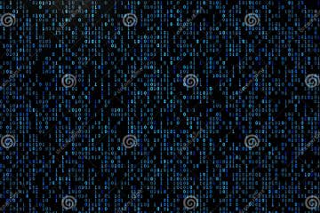 Binary Code Background. Binary Numbers. Stock Illustration ...