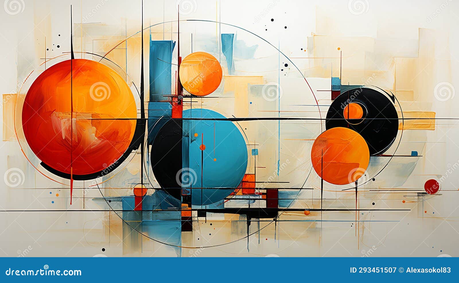 Abstract Bio Morphism Oil Painting Transparent Stock Illustration ...
