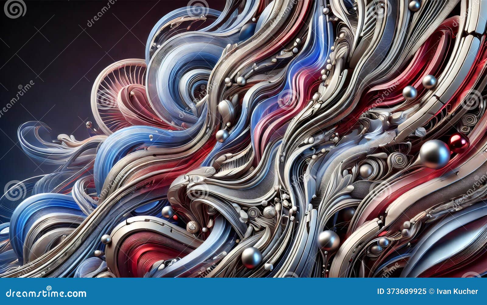 Bionic 2x2 Design Concept With Robotic Equipment Vector Illustration ...