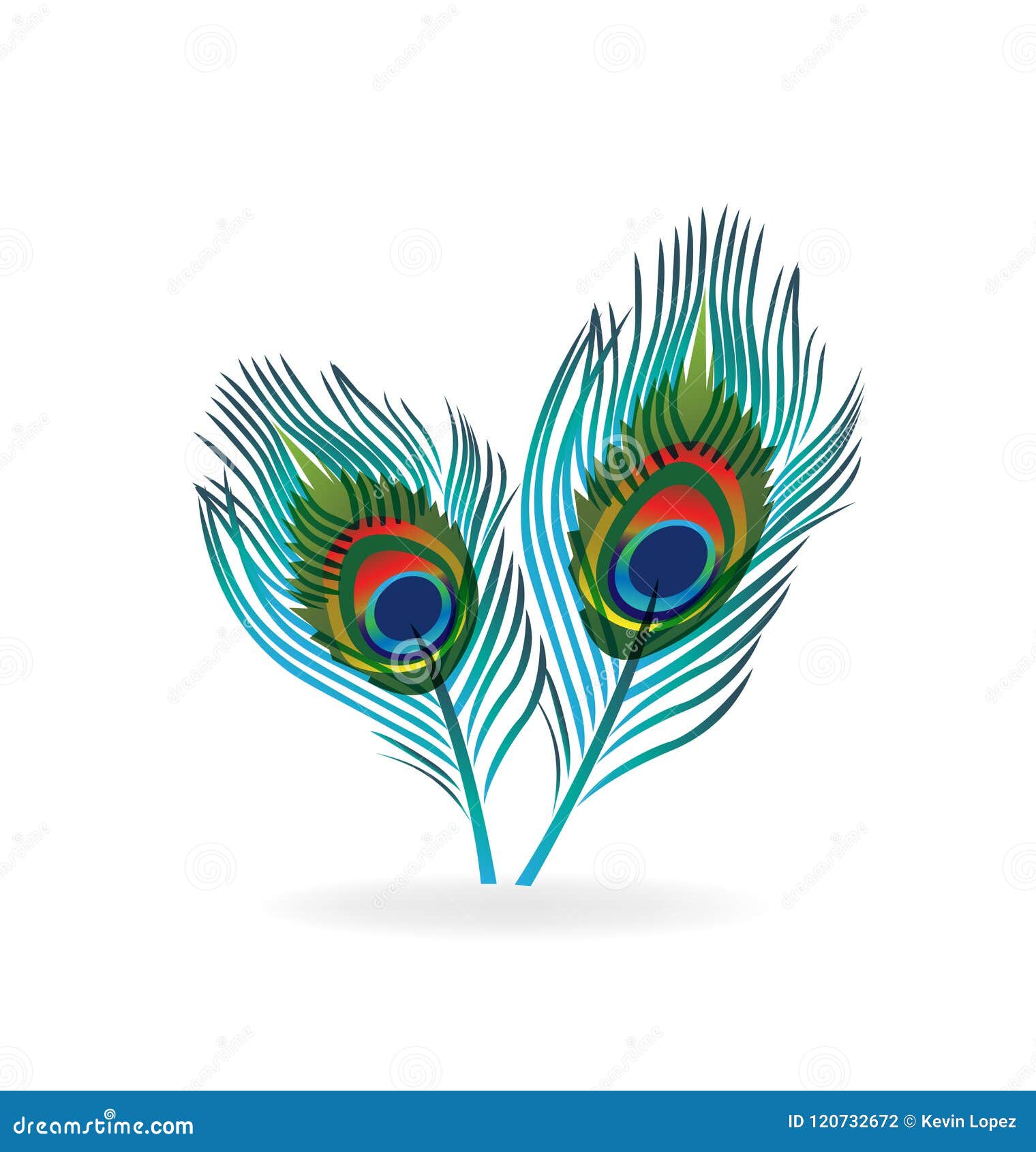Abstract Bird Feather Vector Stock Vector - Illustration of ...