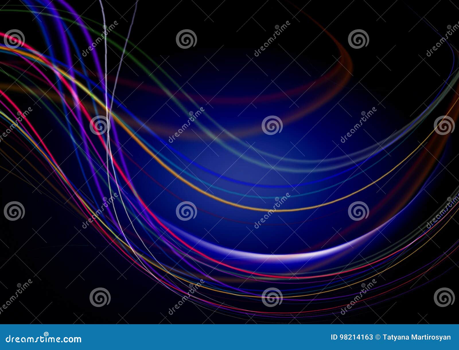 Colored Concave-convex Texture Of Smooth Lines And Rounded Shapes ...