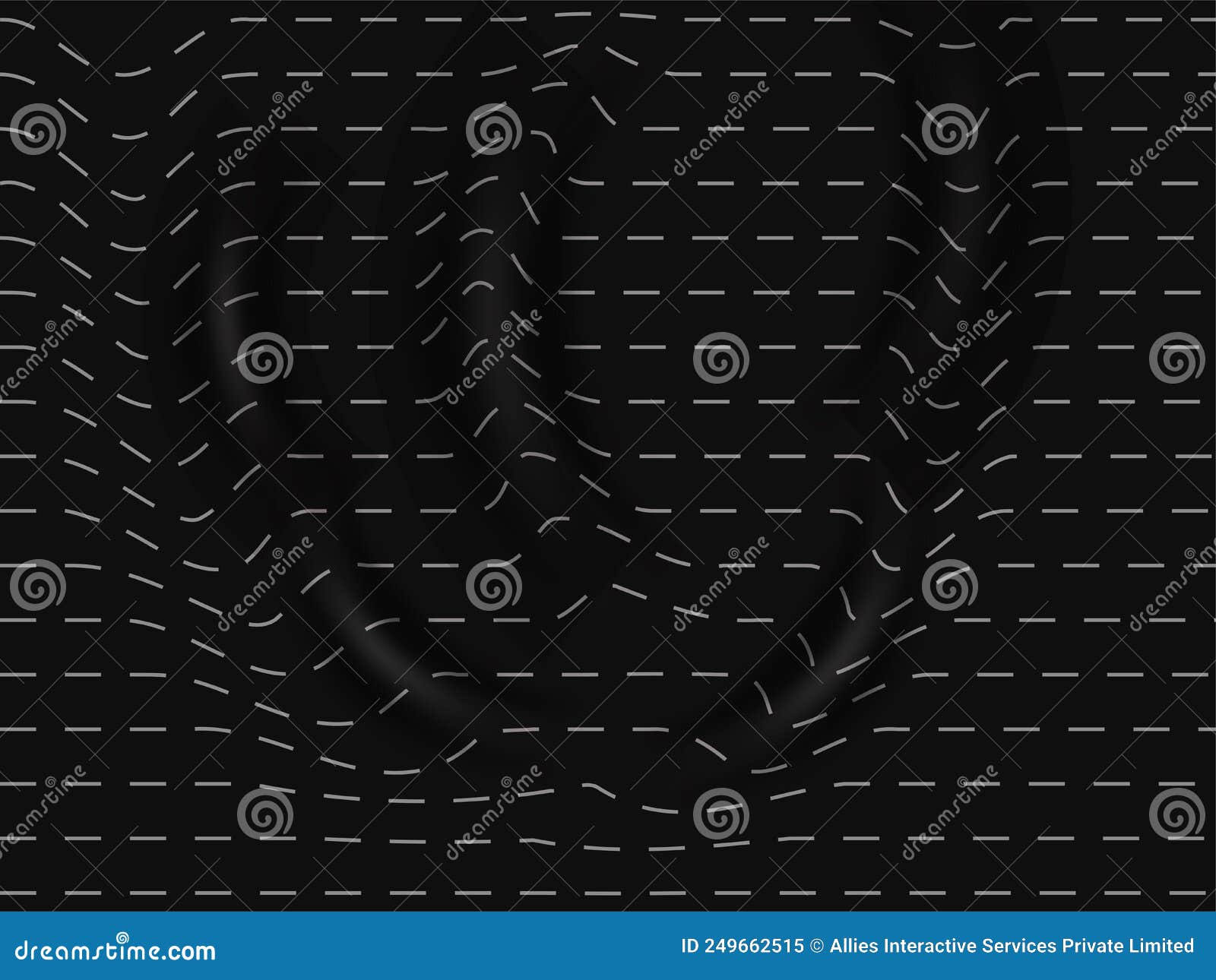 Abstract Black Background with Cutting Wavy Stock Illustration ...