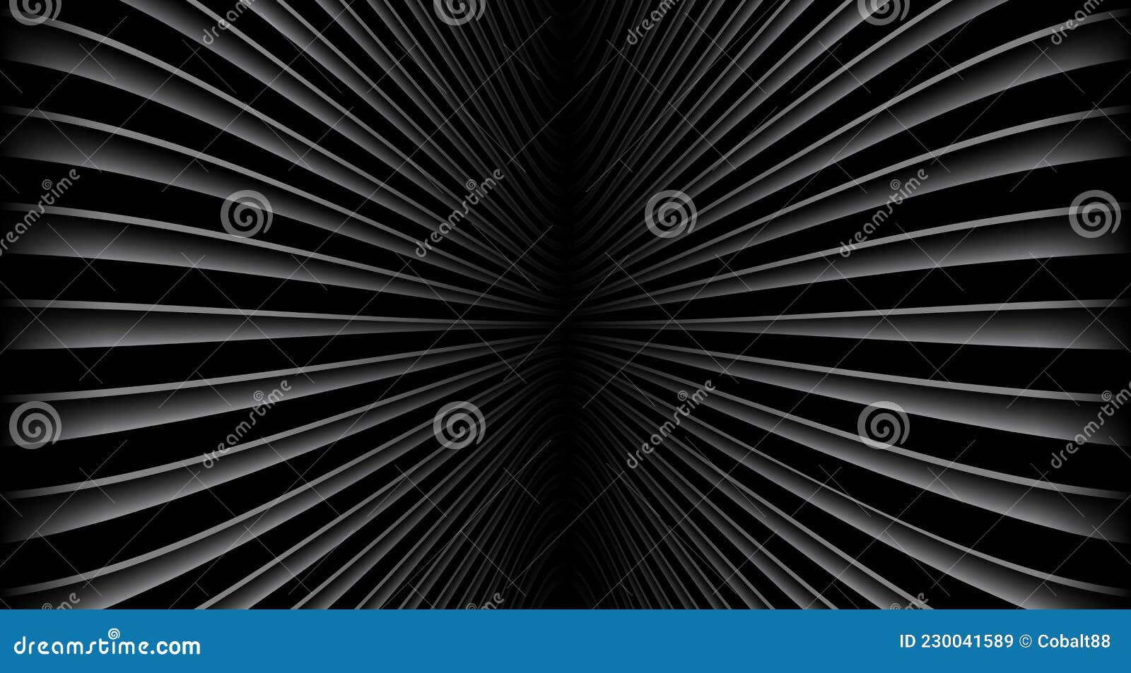 Abstract Black Background with 3D Lines Pattern Stock Vector ...