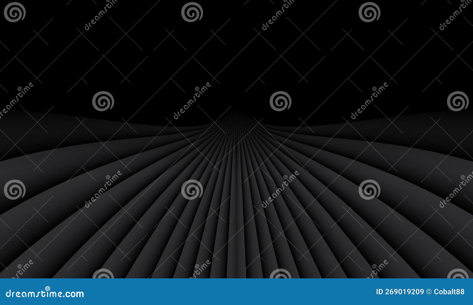 Abstract Black Background with 3d Lines Pattern, Architecture Minimal ...