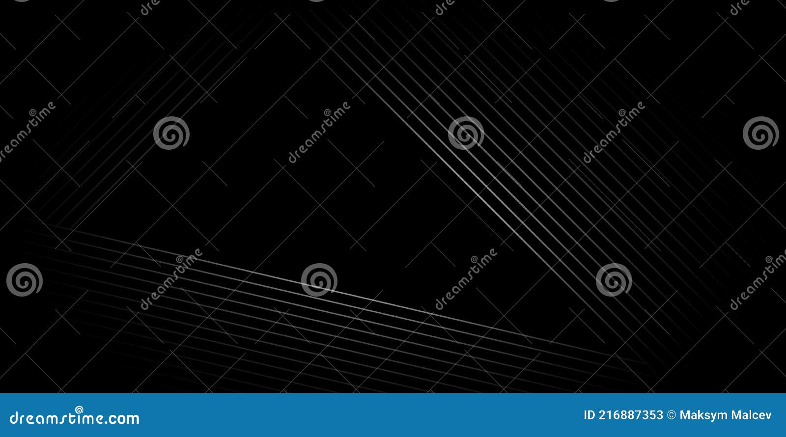 Abstract Black Background with Diagonal Lines. Modern Dark Abstract ...