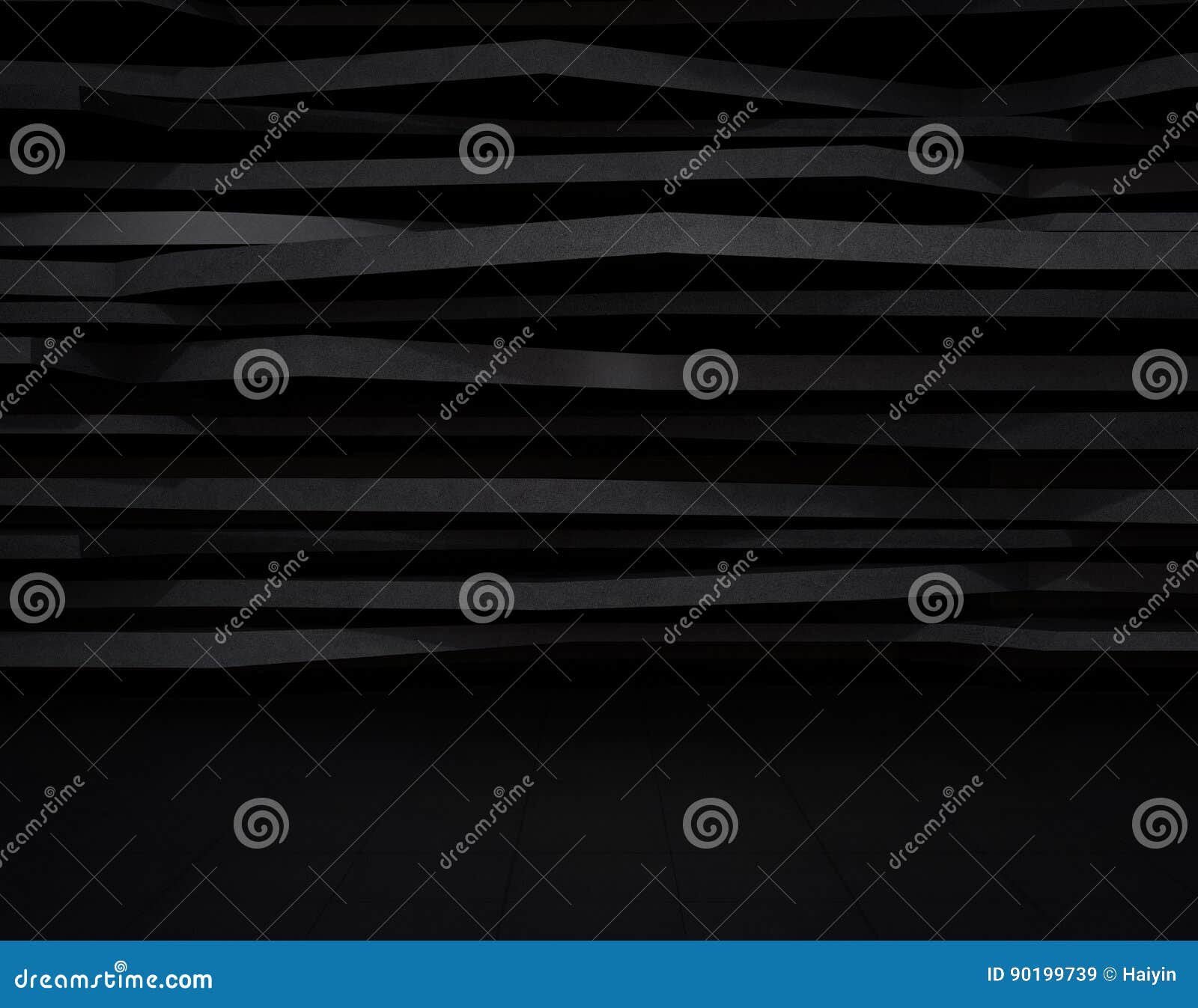 Abstract Black Background with Layer Structure Stock Illustration ...