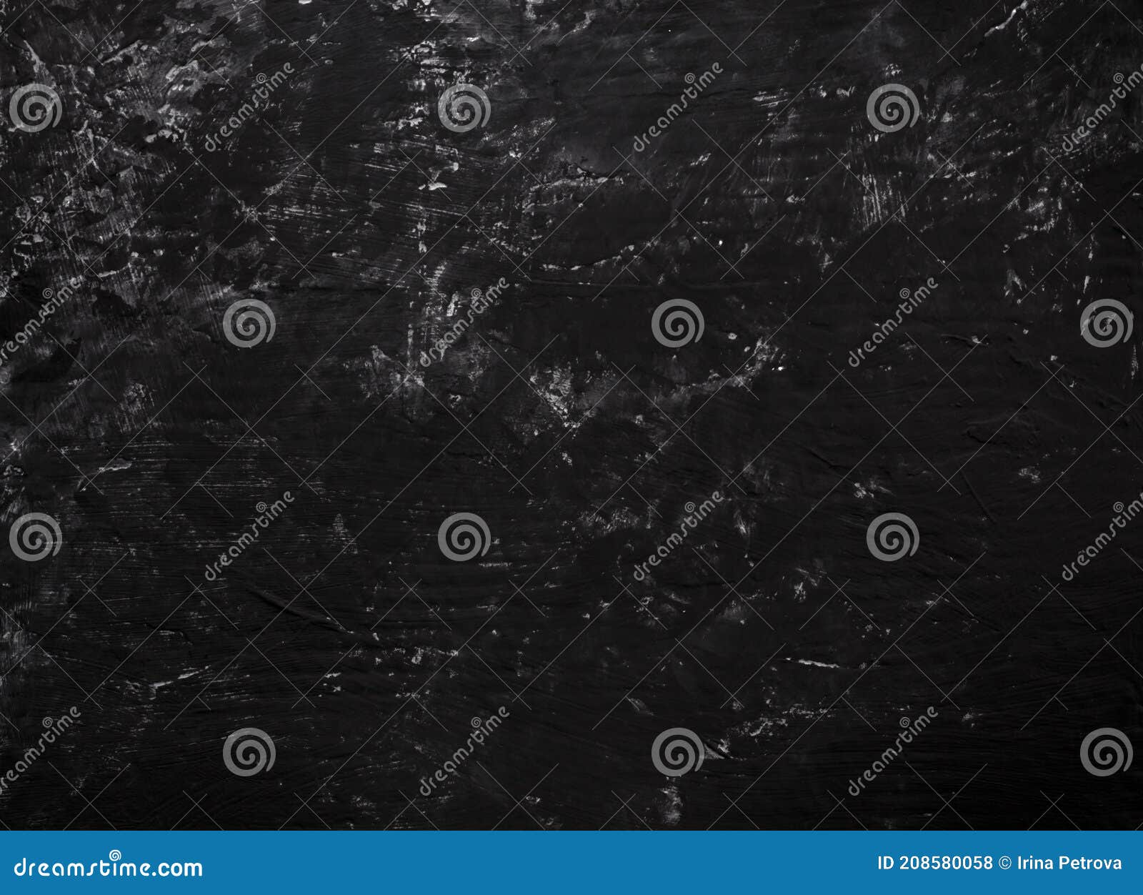 Abstract Black Background, Painted Wall in Garish Black Color Stock ...