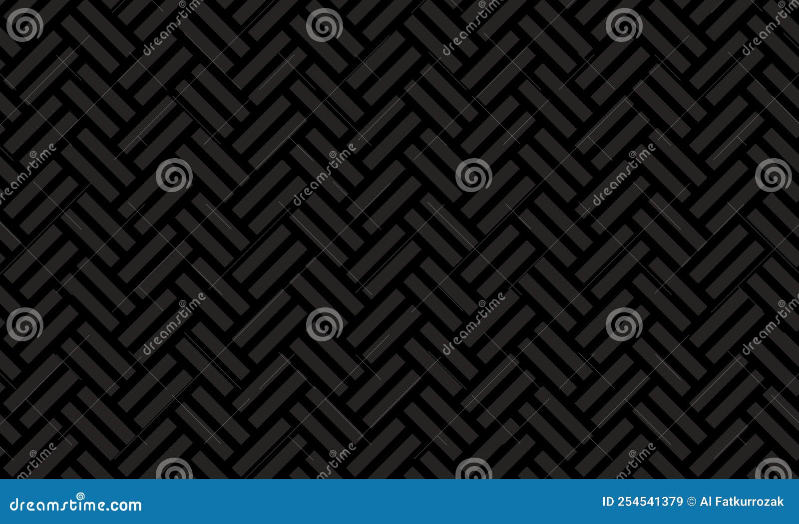 Abstract Black Background with Square and Seamless Pattern. Geometric ...