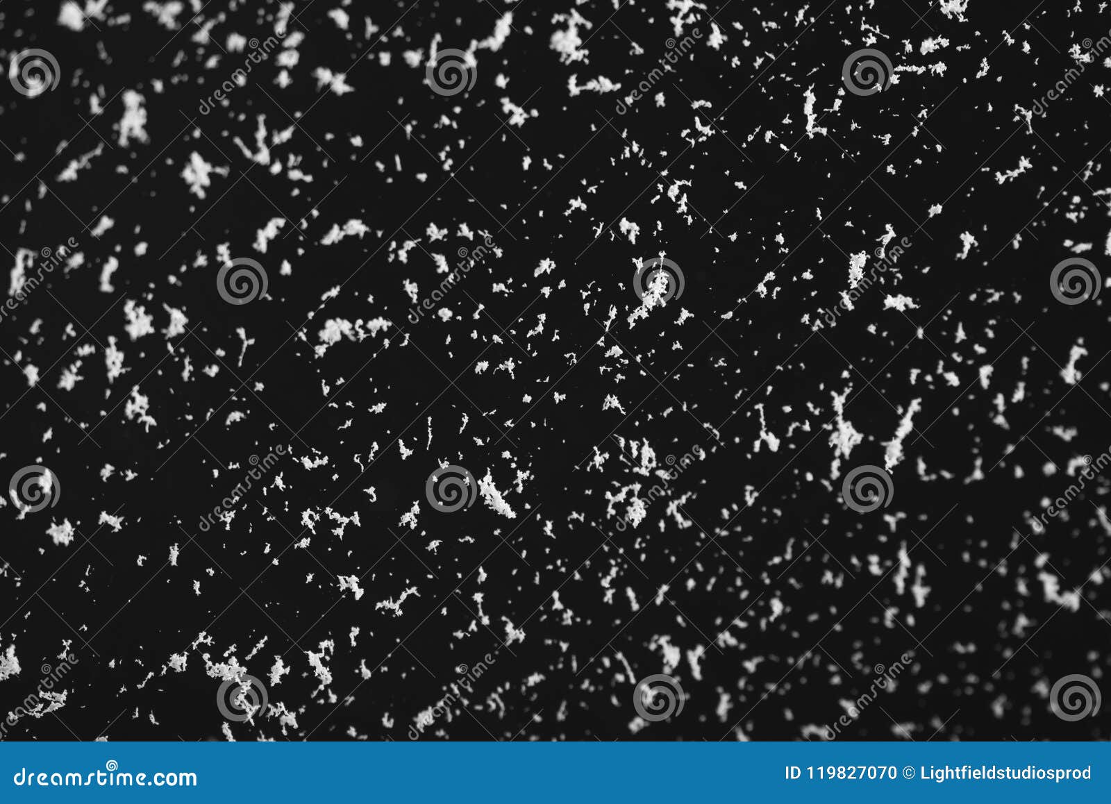 Abstract Black Background with White Particles Stock Photo - Image of ...