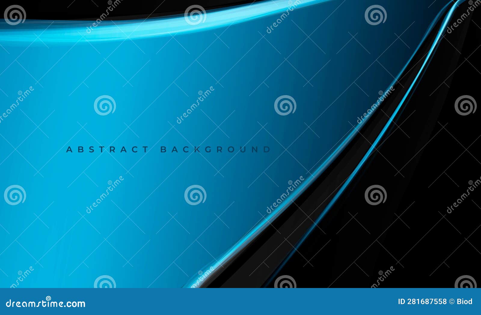 Abstract Black and Blue Modern Vector Background. Stock Vector ...