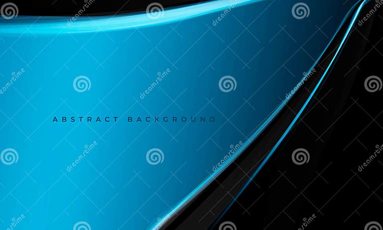 Abstract Black and Blue Modern Vector Background. Stock Vector ...