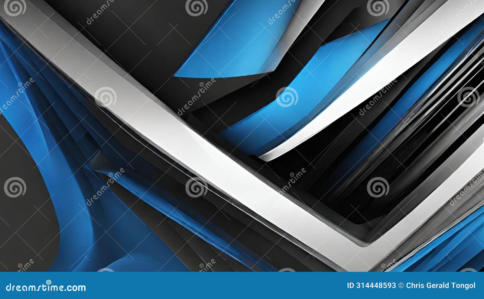 Abstract Black and Blue Theme Background in High Ai Generated Stock ...