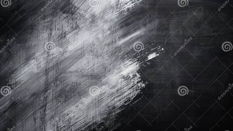 Abstract Black Chalkboard with White Chalk Marks, Ideal for Background ...