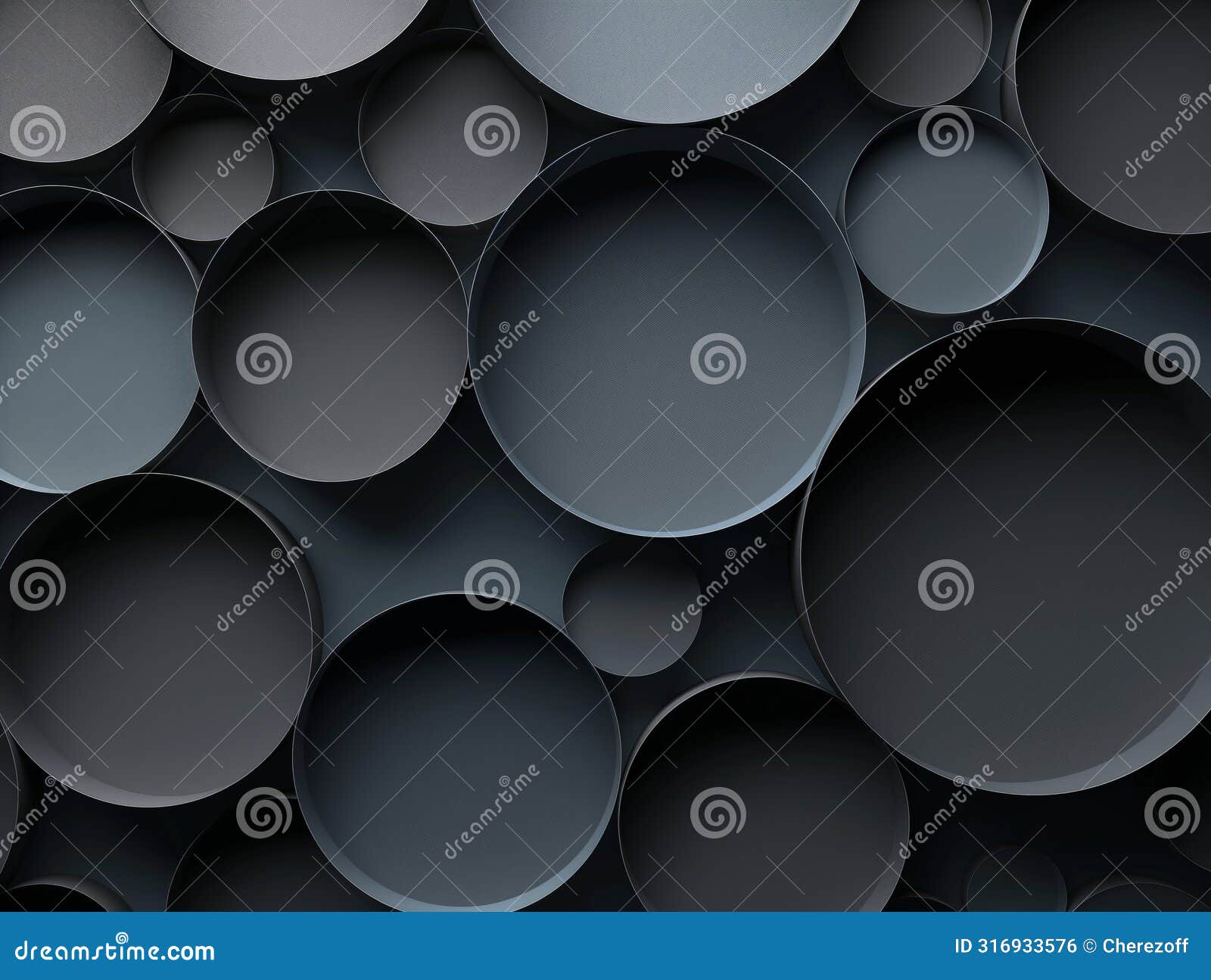Abstract Black Circular Background Stock Photo - Image of contemporary ...
