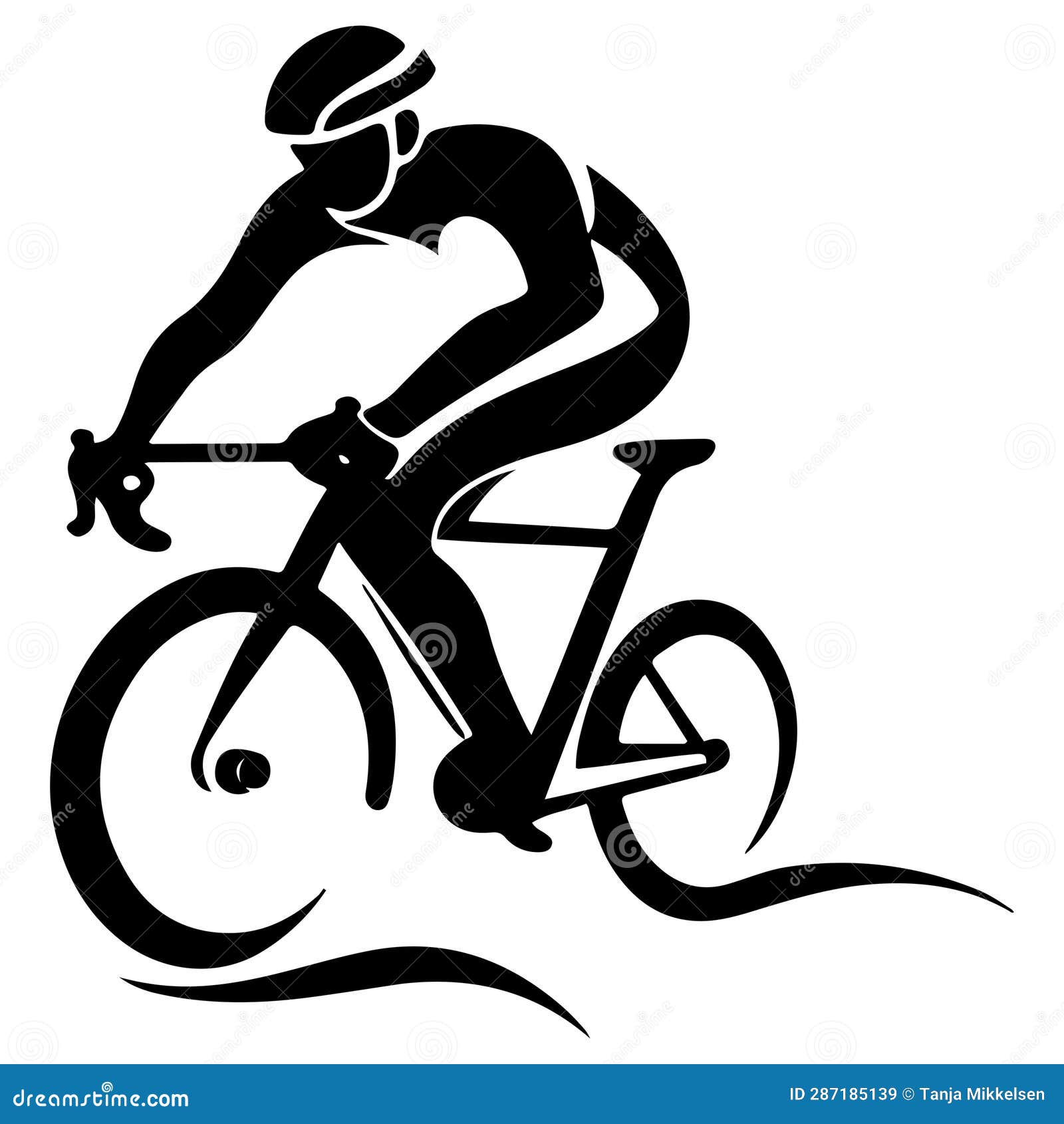 Cycling logo stock vector. Illustration of vector, brand - 287185139