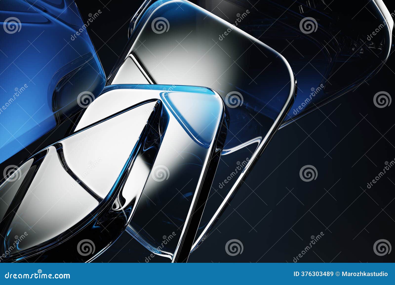 Gradient Refraction Of Light Poster Template Royalty-Free Stock Photo ...