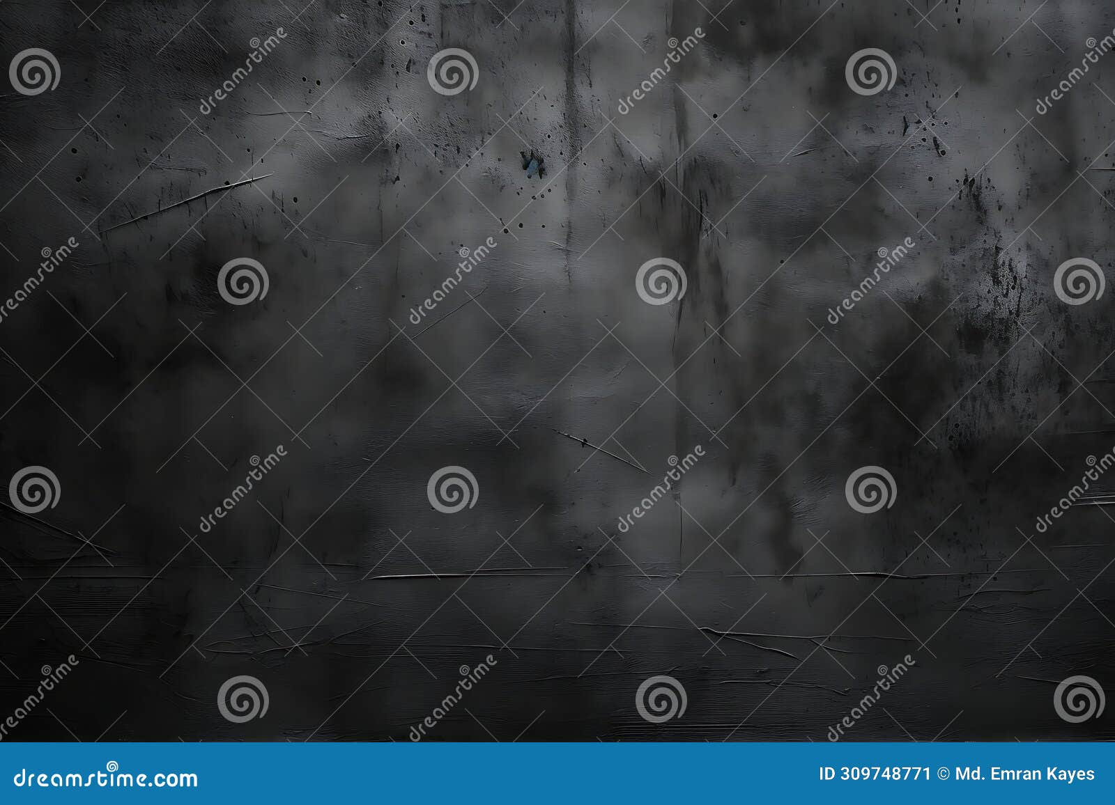 Abstract Black 3d Solid Design with Smog Stock Illustration ...