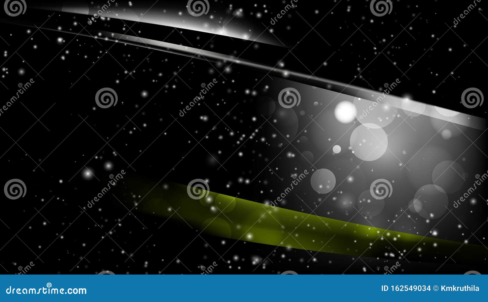 Abstract Black Defocused Lights Background Design Stock Vector ...